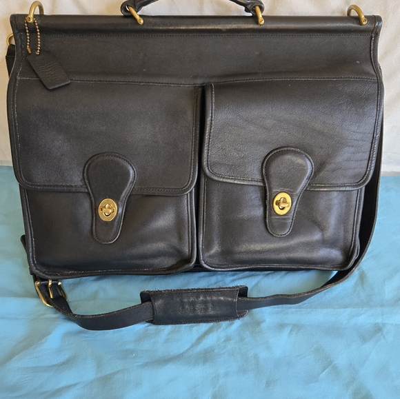 Coach | Bags | Vintage Coach Kensington Briefcase Attache Laptop Ipad ...